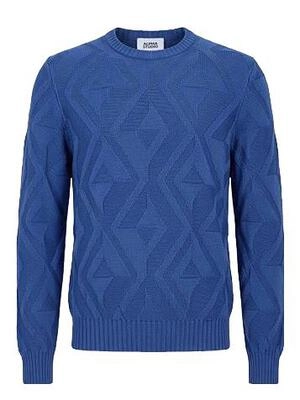 Alpha Studio ALPHA STUDIO Azure Merino Wool Sweater Azure