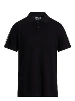 Versace Polo Shirt Size Cotton, Elastane - Black