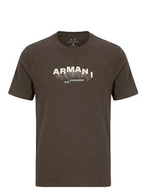 Armani Exchange T-shirt Size Cotton, Elastane - Beige