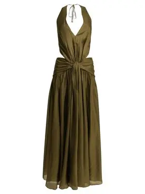 Zimmermann Indra Long Dress - Green