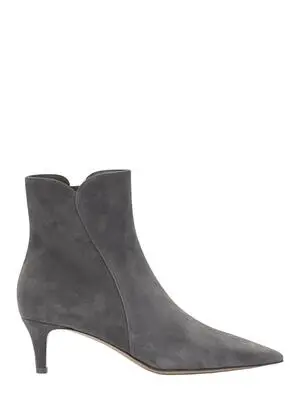 GIANVITO ROSSI Levy 55 Mm Ankle Boots - Grey