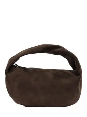 Khaite Olivia Hobo Medium Handbag - Brown