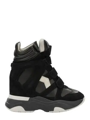 Isabel Marant Étoile Balskee High Top Sneakers - Black