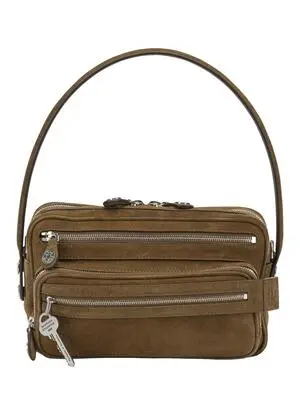 Acne Studios Calf Leather Shoulder Bag - Brown