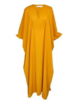 JENNAFER GRACE Talitha Cinched Waist Caftan - Orange