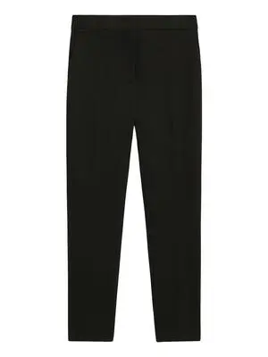 Max Mara Max Mara Viscose Jersey Tailored Trousers Black