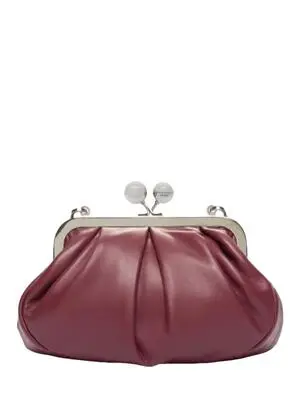 Max Mara Small Sheepskin Pasticcino Bag - Ruby