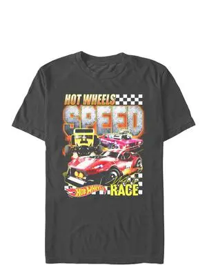 HOT WHEELS Speed Made To Race T Shirt - Charcoal