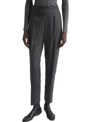 JIL SANDER Tailored Slim Fit Wool Trousers - Storm Grey