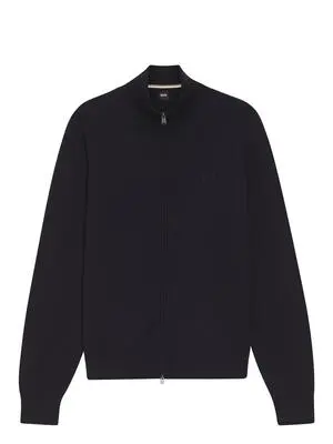 HUGO BOSS HUGO BOSS Zip-Up Knit Pullover