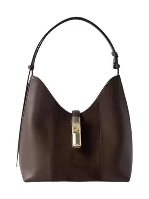 Furla Drop S Hobo Bag - Brown