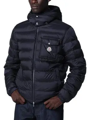 Moncler Verith Short Down Jacket - Blue
