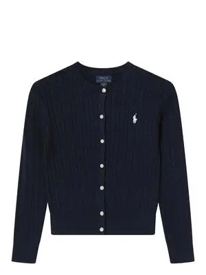 POLO RALPH LAUREN Polo Ralph Lauren Fine Cable-Knit Cotton Cardigan