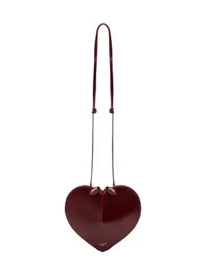 Alaïa Heart Shoulder Bag - Red