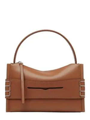 JW Anderson JW Anderson Calf Leather Loafer Bag Brown