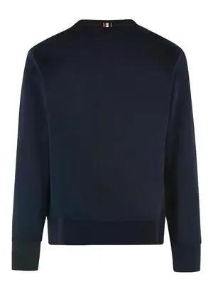 Thom Browne 4-bar Colour-block Sweater - Blue