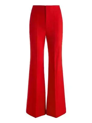 Alice + Olivia Dylan Wide-leg Trousers - Red