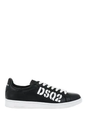 Dsquared2 Logo-print Sneakers - Black