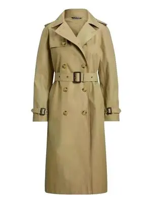 Ralph Lauren Double-breasted Belted Trench Coat - Neutrals
