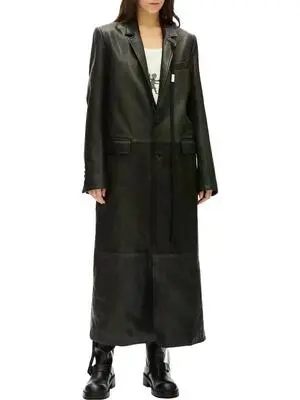 ANN DEMEULEMEESTER Virva Tailored Coat - Black