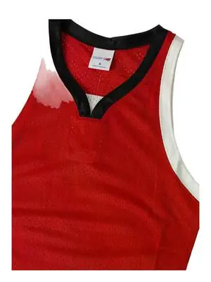 NEW BALANCE Embroidered Mesh Vest - Red