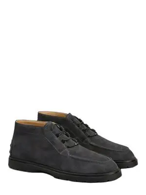 TOD'S Suede Desert Boots - Grey
