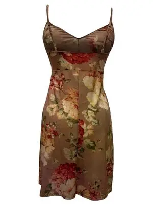 Zimmermann Floral Print Ruffled Midi Dress - Brown