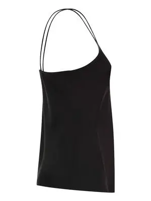 Max Mara V-neck Sleeveless Top - Black