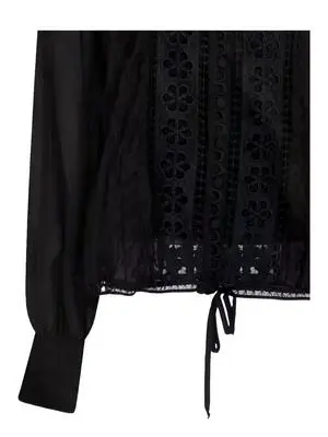 Charo Ruiz Ibiza Donnelie Long-sleeved Blouse - Black