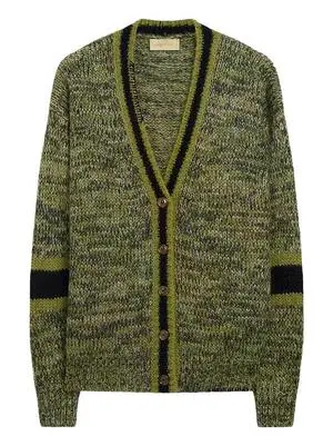 Momoni Orvan Mouliné Cardigan - Green