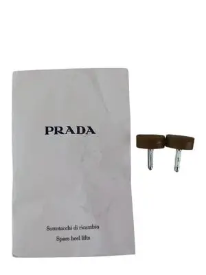 Prada Strappy Stiletto Sandals - Brown