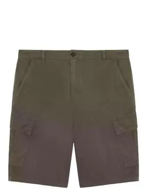 LYLE & SCOTT Embroidered Logo Cargo Shorts - Green