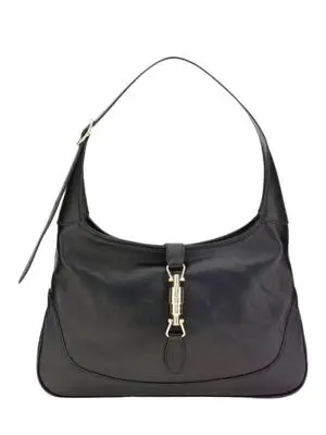 Gucci Jackie 1961 Leather Tote Bag - Black