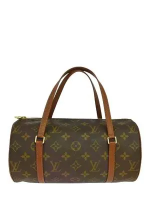 LOUIS VUITTON 2001 26 Papillon Monogram Tote Bag - Brown