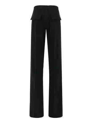 Rick Owens Dietrich Drawstring Trousers - Black