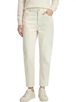 Brunello Cucinelli Cotton Jeans - Neutrals