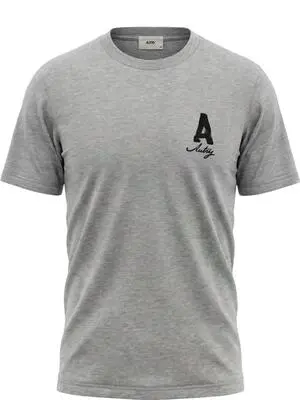 AUTRY Logo-print T-shirt - Grey