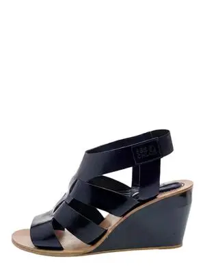 See By Chloé Slingback Wedge Sandals - Black