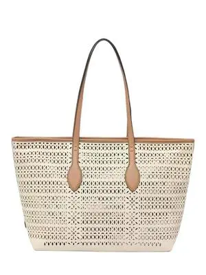 GIANNI CHIARINI Mashup Laser-cut Tote Bag - Neutrals