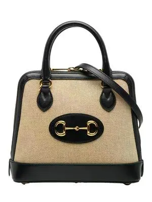 Gucci 1955 Horsebit Satchel - Black