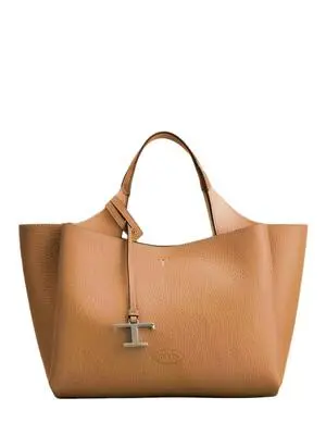 TOD'S Leather Mini Bag - Neutrals