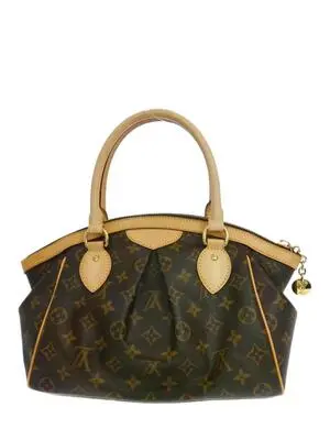 LOUIS VUITTON Tivoli Monogram Canvas Tote Bag - Brown