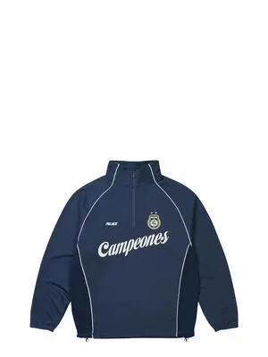 PALACE Campeones Quarter Zip Fleece - Blue