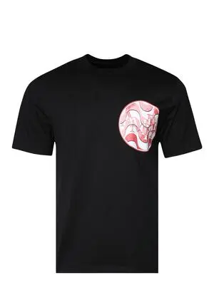 Amiri Staggered Wave Tee - Black