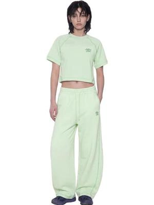 AELFRIC EDEN Cloud Cropped Sweat Set - Green