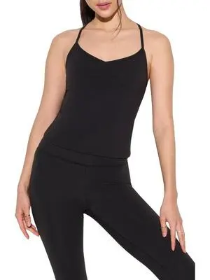Spiritual Gangster Breathe Performance Tank Top - Black