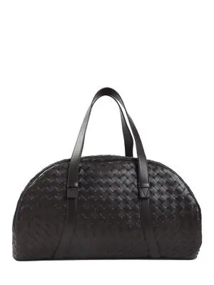 Bottega Veneta Woven Leather Handbag - Brown