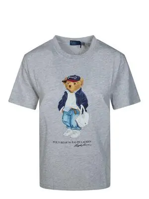 Polo Ralph Lauren Short Sleeve Graphic T-shirt - Grigio
