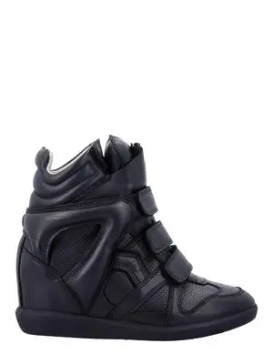Isabel Marant Étoile ISABEL MARANT High-Top Wedge Sneakers Nero