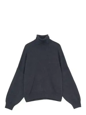 Brunello Cucinelli Cashmere Turtleneck Sweater - Blue